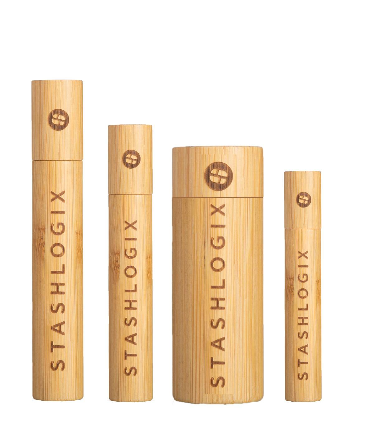 Beautifully Crafted Natural Bamboo StashTube – STASHLOGIX